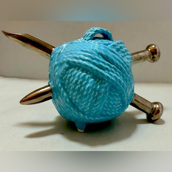 Source Unknown | Kitchen | Vintage Ball Of Yarn Teapot | Poshmark